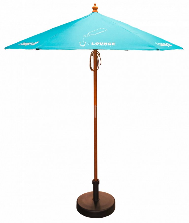 Branded Parasols Printed With Your Logo